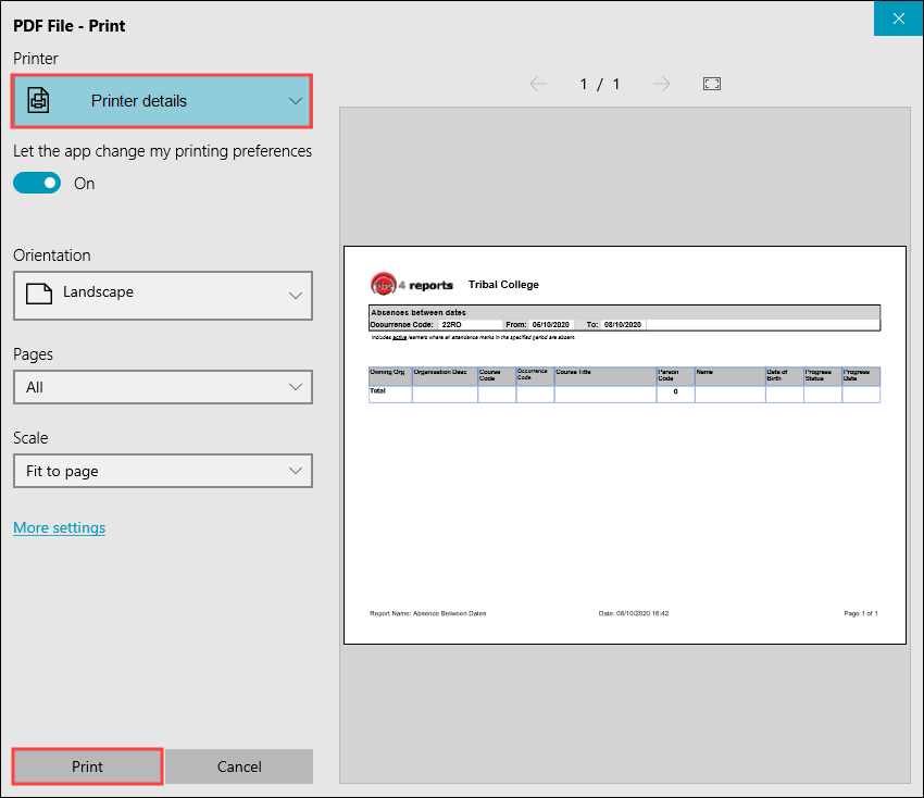 Manage reports with Ontrack Hub